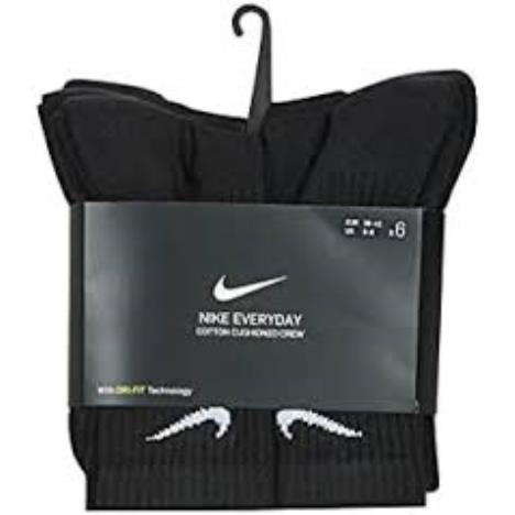 NIKE 6 PACK SOCKS SX7666-010 BLACK | PMC Sports - Wholesale Sportswear ...